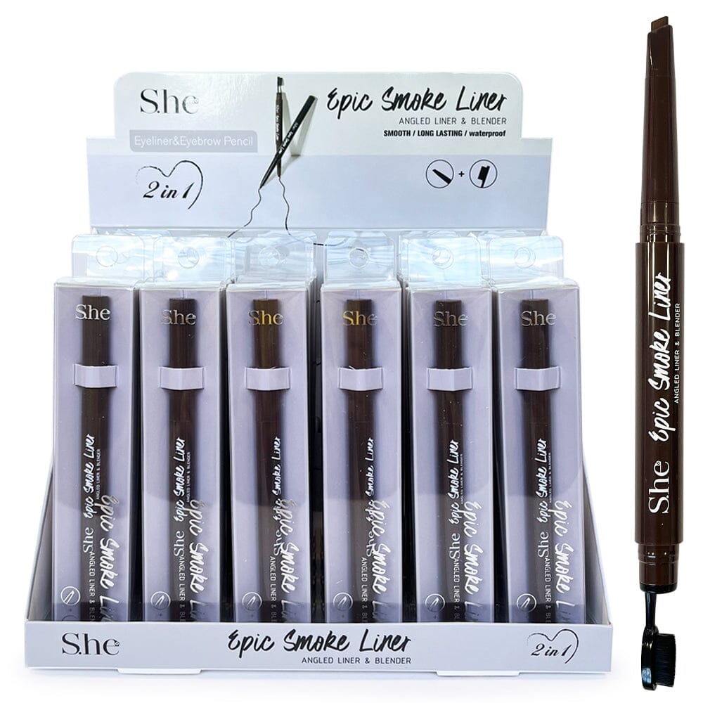 Smoke Liner 1020 DK. Brown (24 units) – MyWholesaleFashion.com