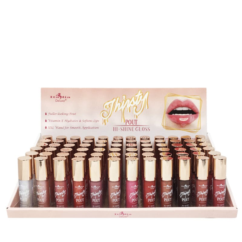Thirsty Pout Hi Shine Gloss 174 (72 units) – MyWholesaleFashion.com