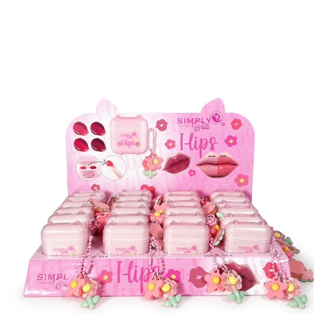 2 Color Lip Balm With Flower Charm (24 units) – MyWholesaleFashion.com