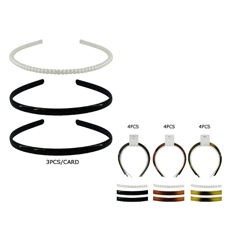 3-Piece Headband Set 50732BG (12 units) – MyWholesaleFashion.com