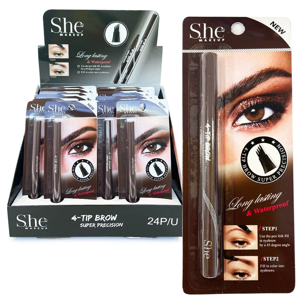4Tip Eyebrow Dark Brown (24 units) – MyWholesaleFashion.com