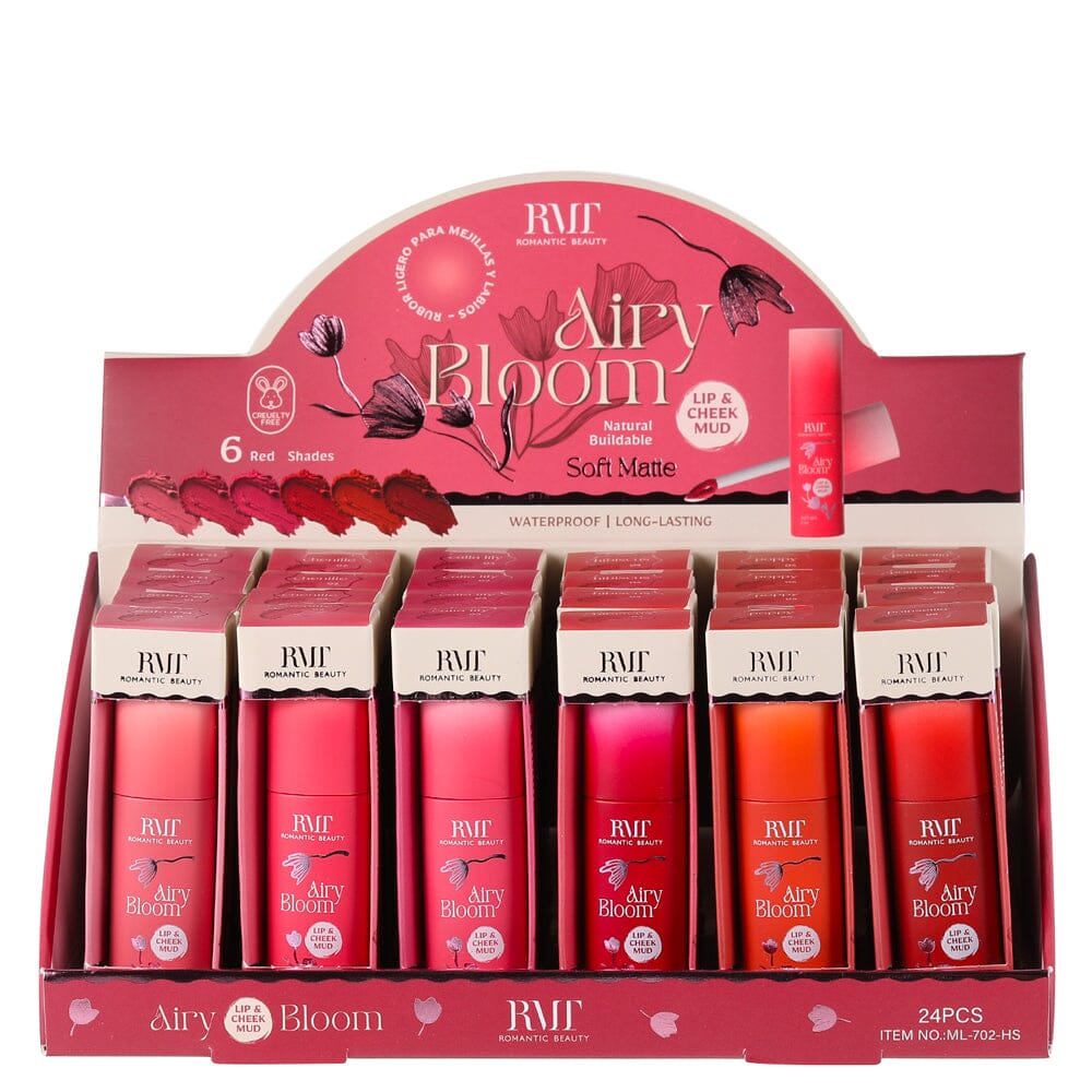 Airy Bloom Lip Mud Reds Cheeks Lips 702 HS (24 units ...
