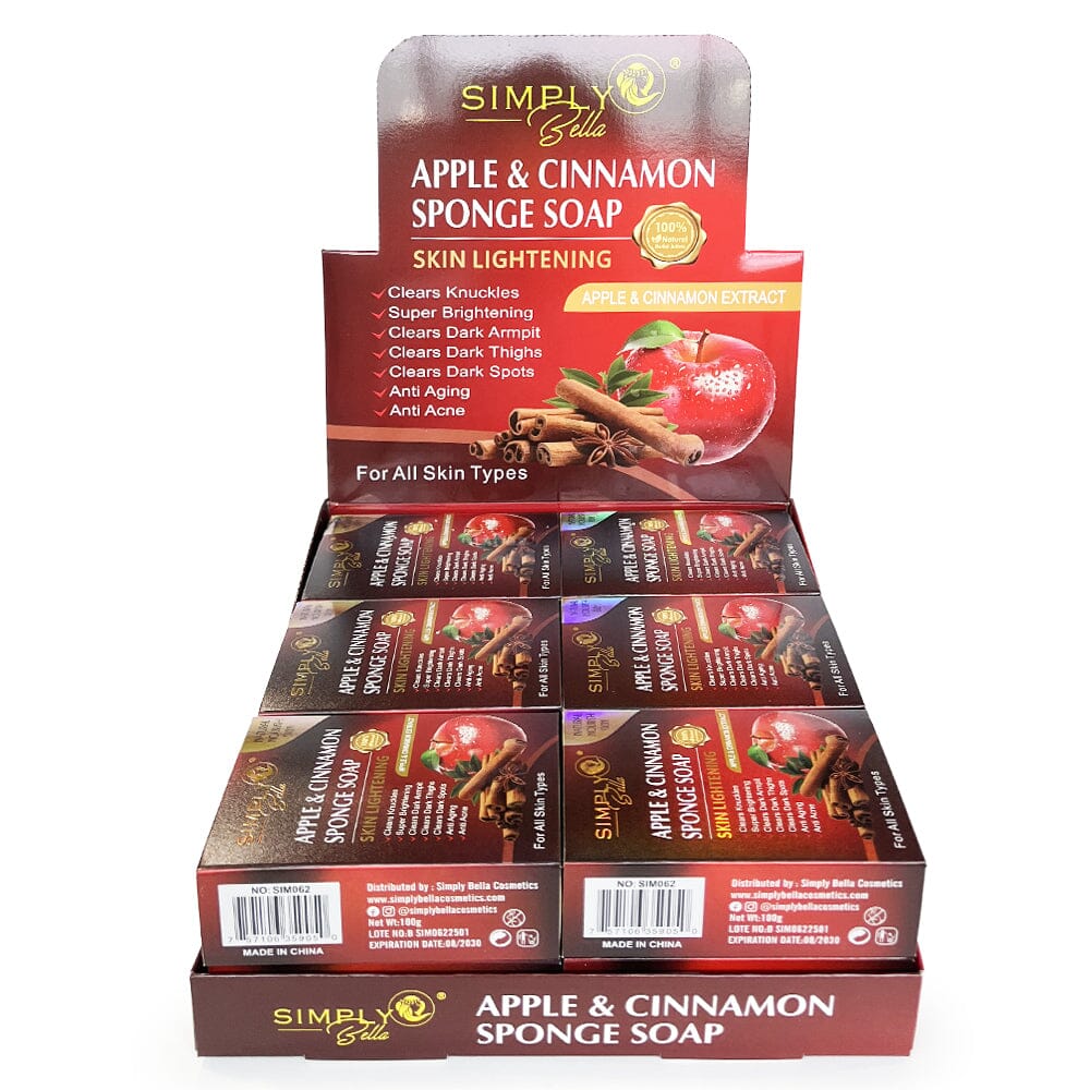 Apple Cinnamon Sponge Soap (12 units) – MyWholesaleFashion.com
