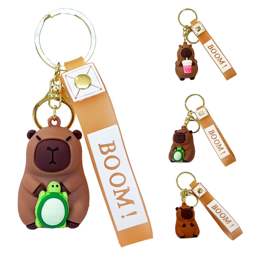 Capybara Keychain (12 units) – MyWholesaleFashion.com