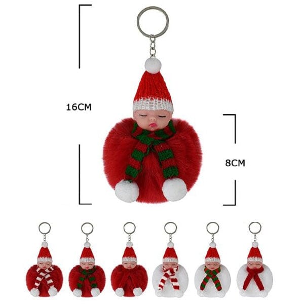 Christmas Sleeping Baby Keychain 30141 (12 units) – MyWholesaleFashion.com