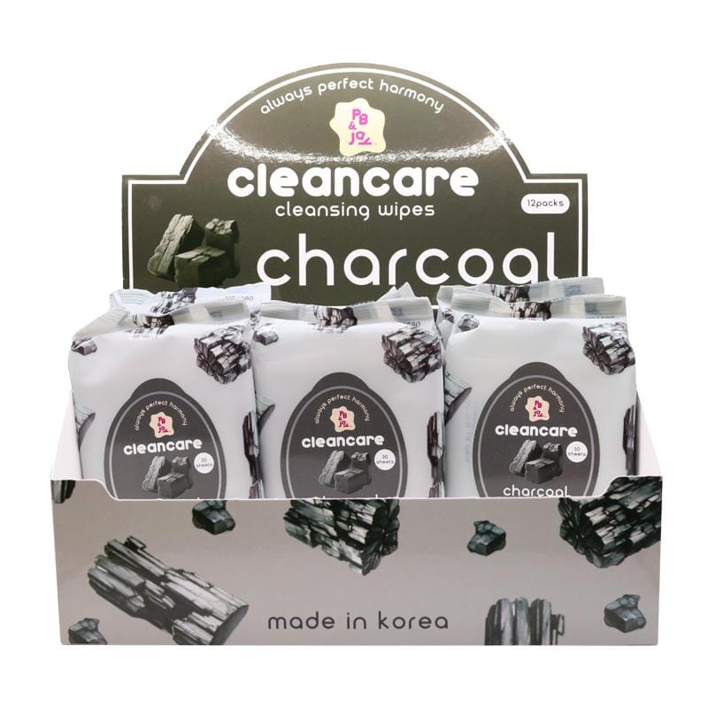 Cleancare Cleansing Wipes Charcoal (12 units) – MyWholesaleFashion.com