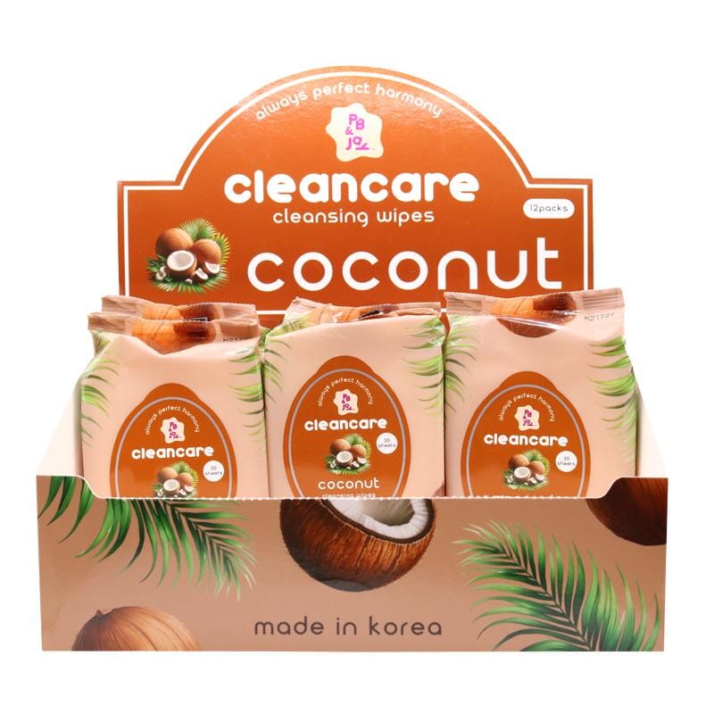 Cleancare Cleansing Wipes Coconut (12 units) – MyWholesaleFashion.com