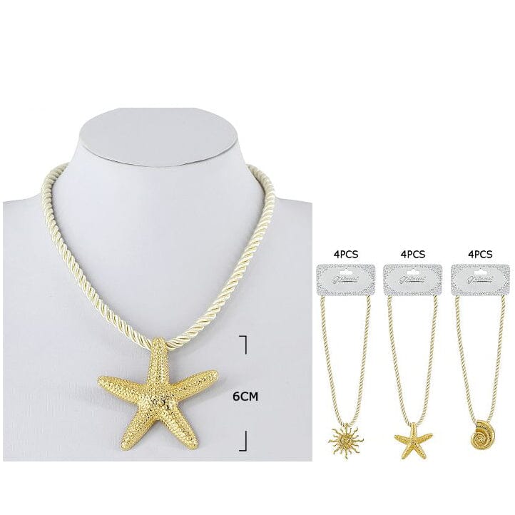 Coastal Charm Necklace 3307SE (12 units) – MyWholesaleFashion.com