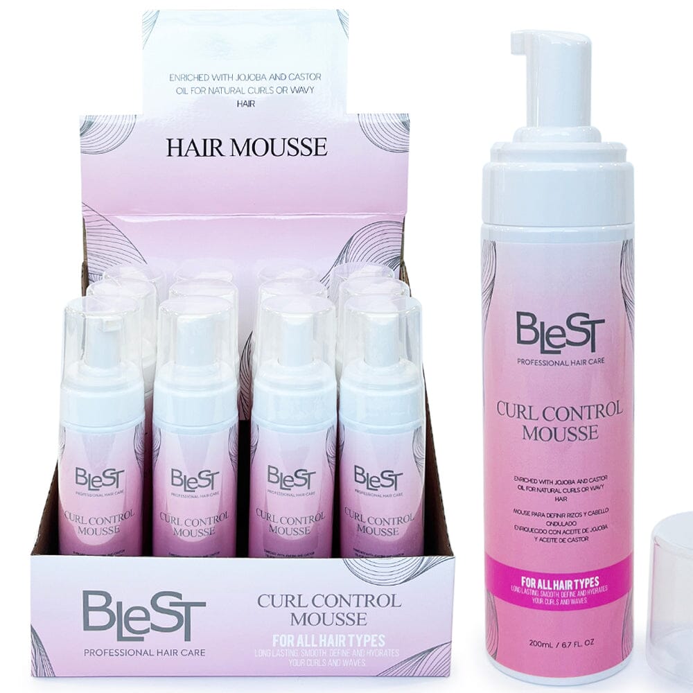 Curl Control Mousse With Jojoba And Castor Oil (12 units ...