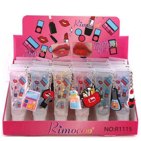 Cute Charm Dangle Lip Gloss 1942 ( 24 units) – MyWholesaleFashion.com