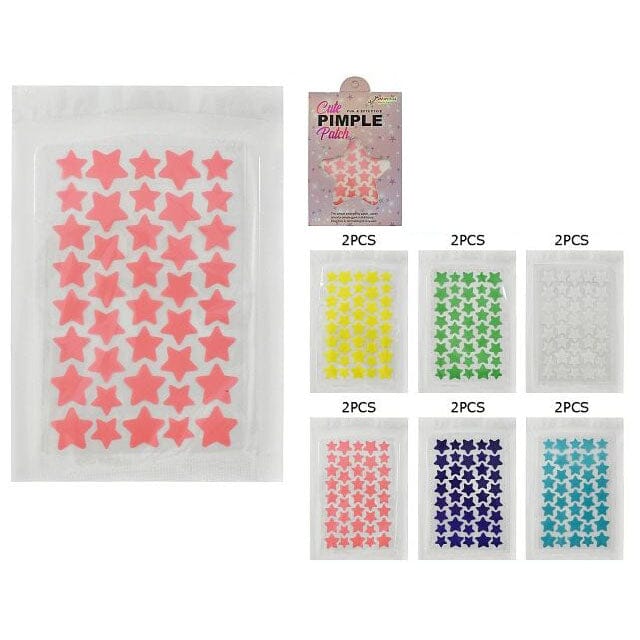 Cute Pimple Patch – Star Shape Acne Patches 1040 (12 units ...
