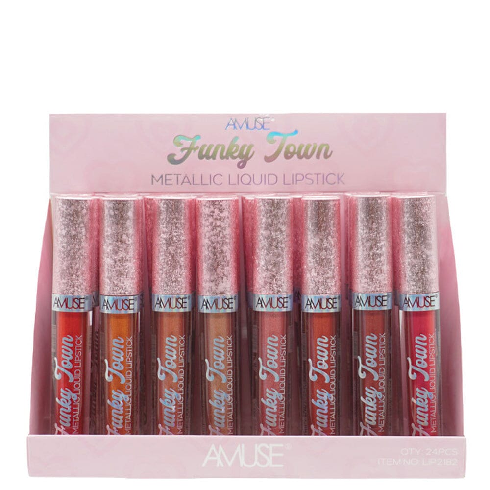 Funk Town Metallic Liquid Lipstick (24 units) – MyWholesaleFashion.com