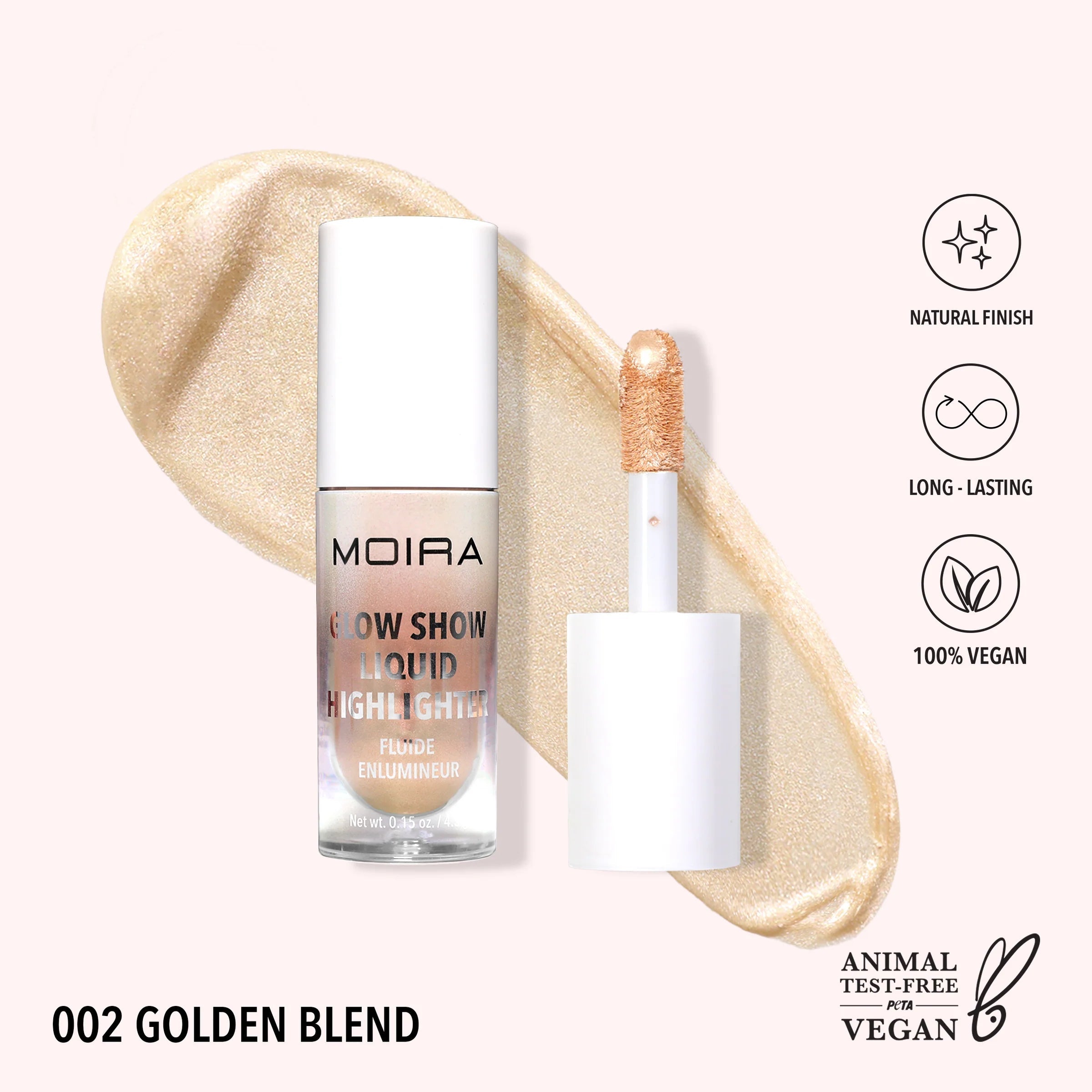 Glow Show Liquid Highlighter #002 Golden Blend (3 units ...