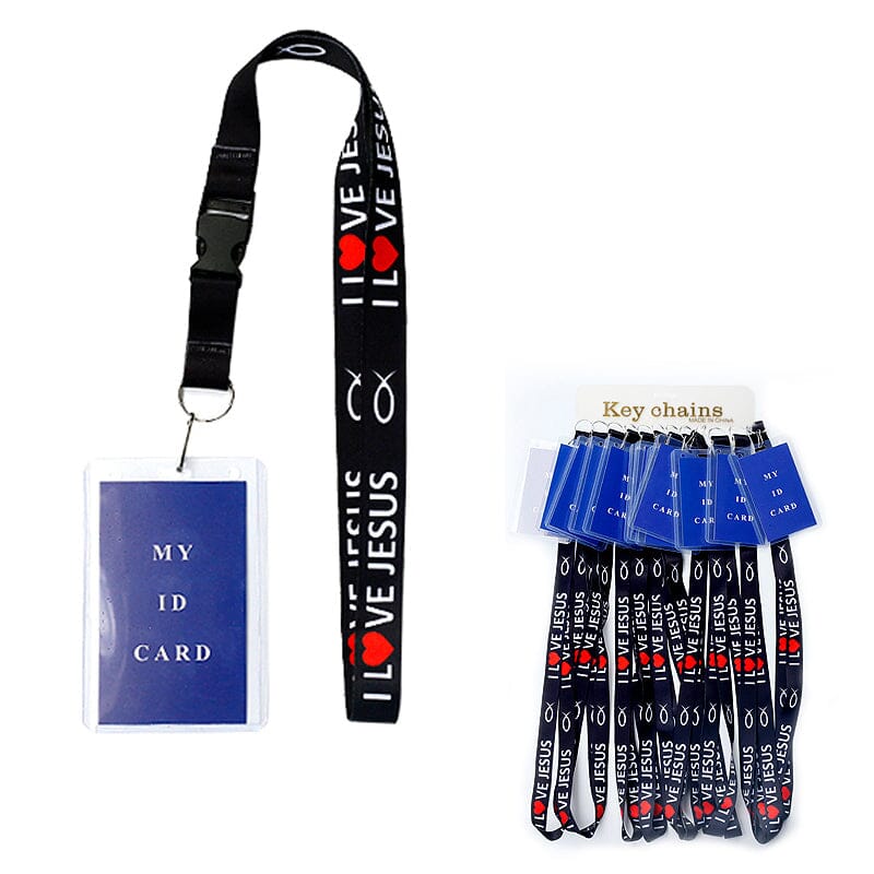 I Love Jesus ID Holder 551BJE (12 units) – MyWholesaleFashion.com