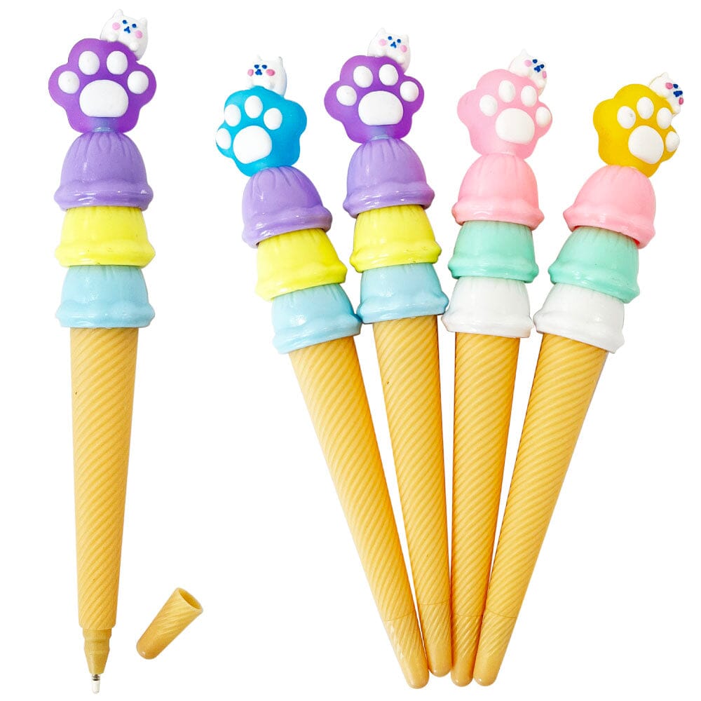 Ice Cream Cone Pow Shape Pens 7229 (12 units) – MyWholesaleFashion.com
