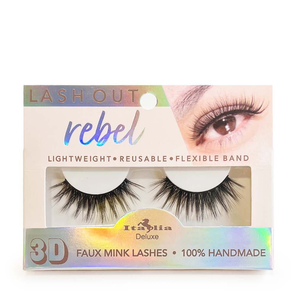 Lash Out 3D Faux Mink Lashes 09 Rebel (12 units) – MyWholesaleFashion.com