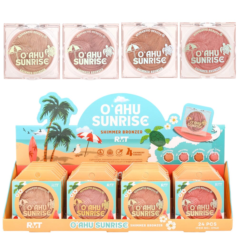 Oahu Sunrise Shimmer Bronzing Powder (24 units) – MyWholesaleFashion.com
