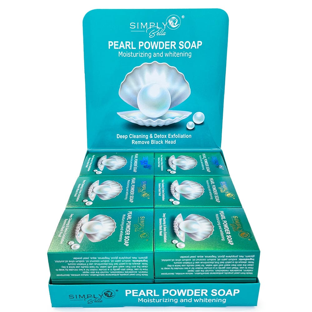 PEARL POWDER DEEP CLEANING AND DETOX EXFOLIATION, 100% NATURAL SOAP (1 ...