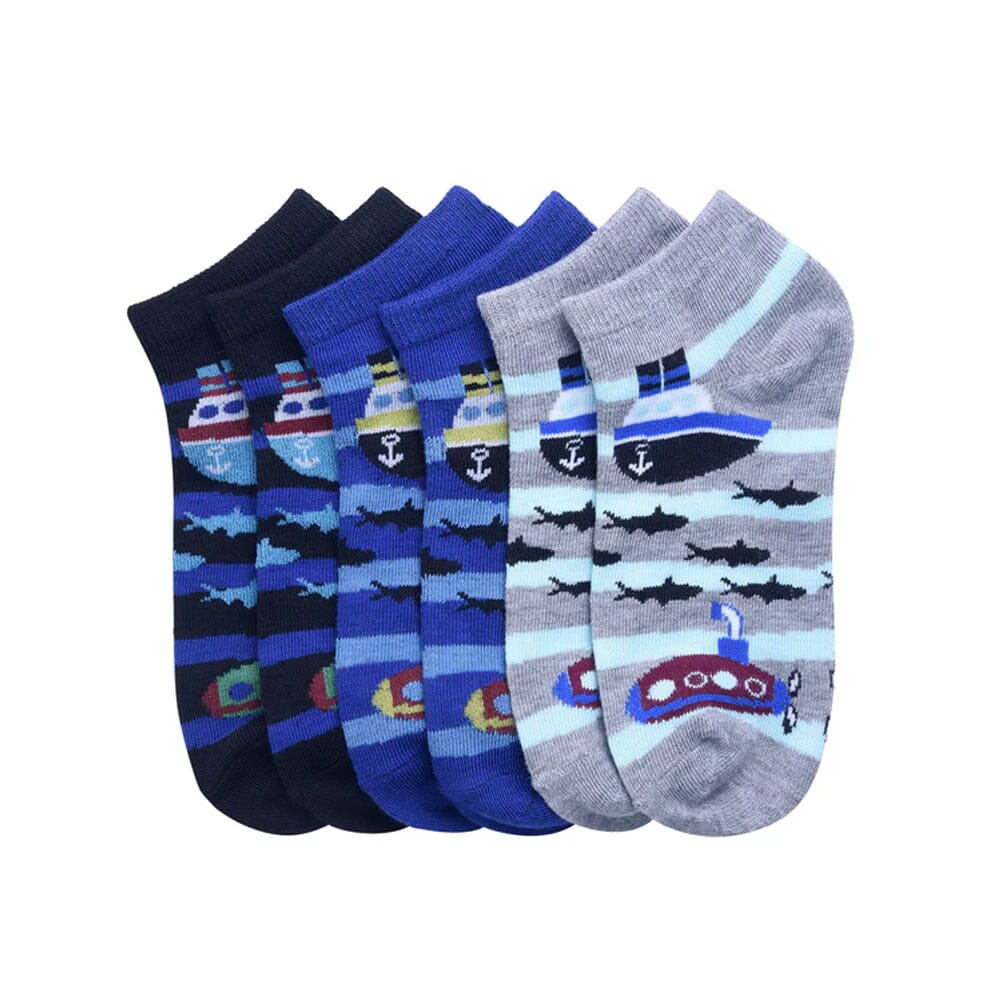 Power Club Spandex Boy's Socks SAILING (12 units) – MyWholesaleFashion.com