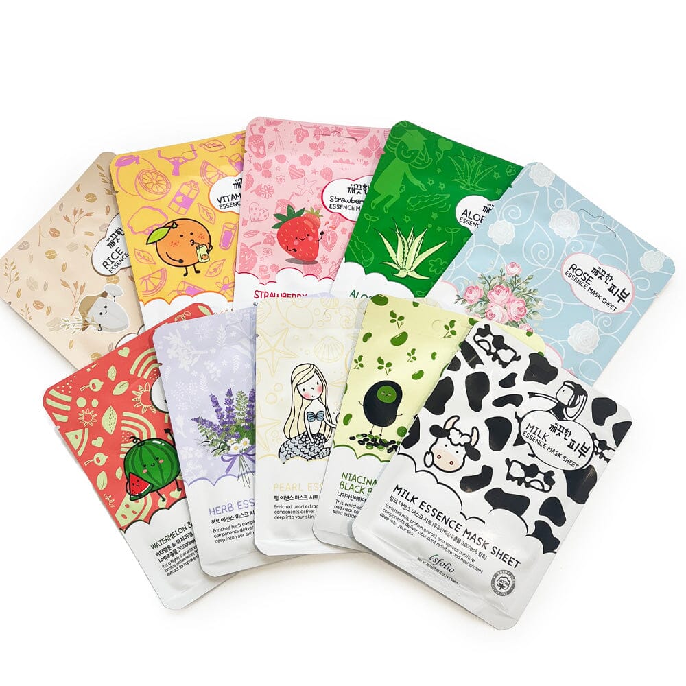 Pure Skin Essence Mask Sheet Assortment B (10 units ...