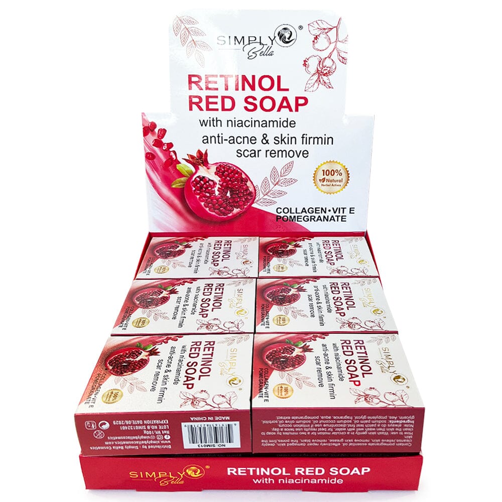 RETINOL RED SOAP WITH NIACINAMIDE NATURAL SOAP (12 units ...
