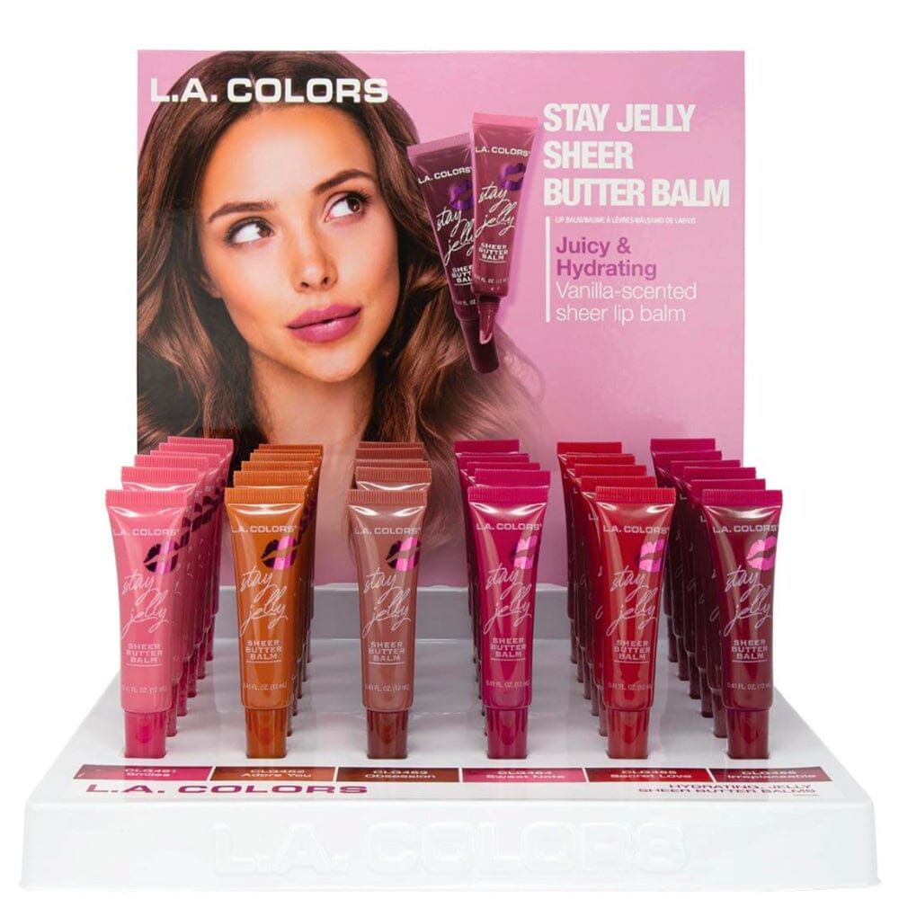 Stay Jelly Sheer Butter Balm Display Set (36 units ...