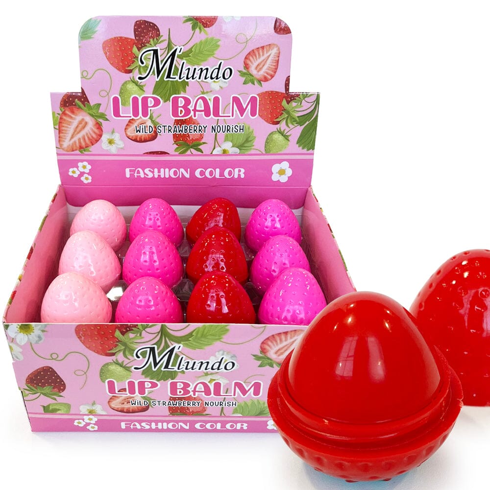Strawberry Lip Balm (24 units) – MyWholesaleFashion.com