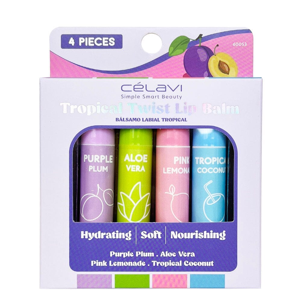 Tropical Twist 4PC Lip Balm 60053 (4 units) – MyWholesaleFashion.com