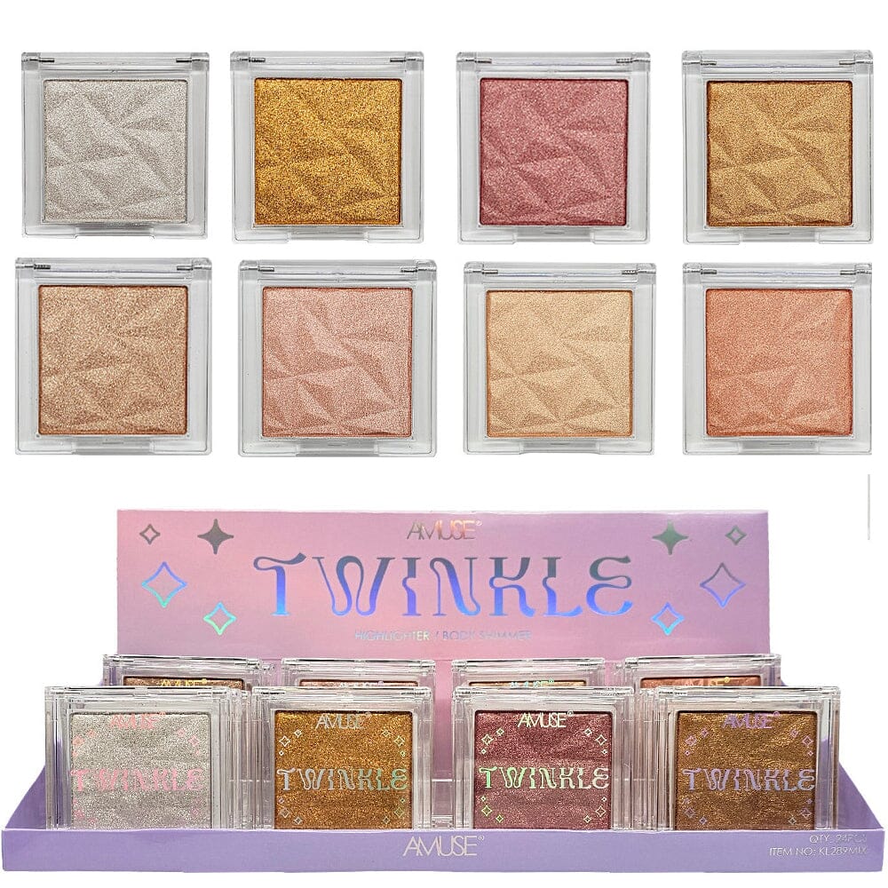Twinkle Highlighter & Body Shimmer (24 units) – MyWholesaleFashion.com