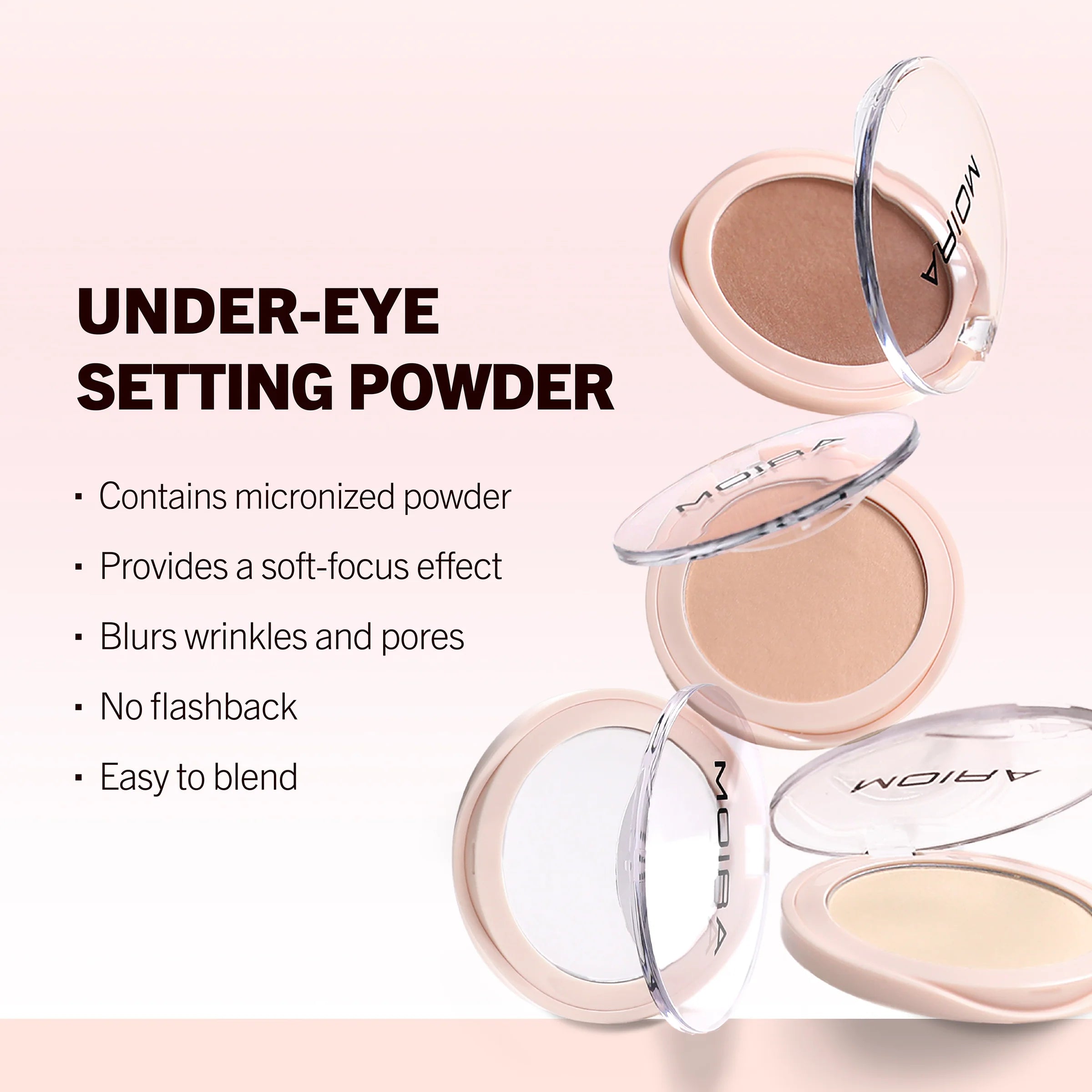 Under-Eye Setting Powder Assorted Set Colors #100 - #400 (4 units ...