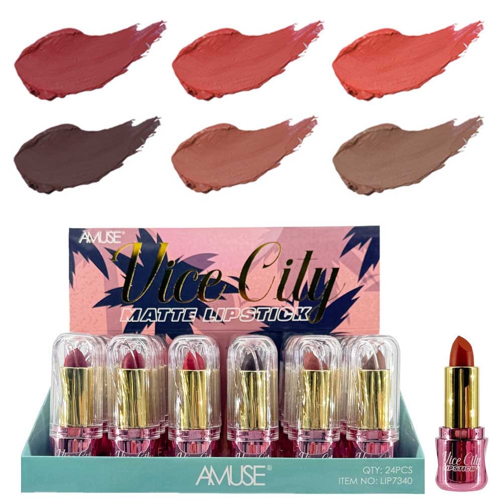 Vice City Matte Lipstick (24 units) – MyWholesaleFashion.com
