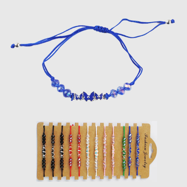 Evil Eye Butterfly Adjustable Bracelets 34501 (12 units ...