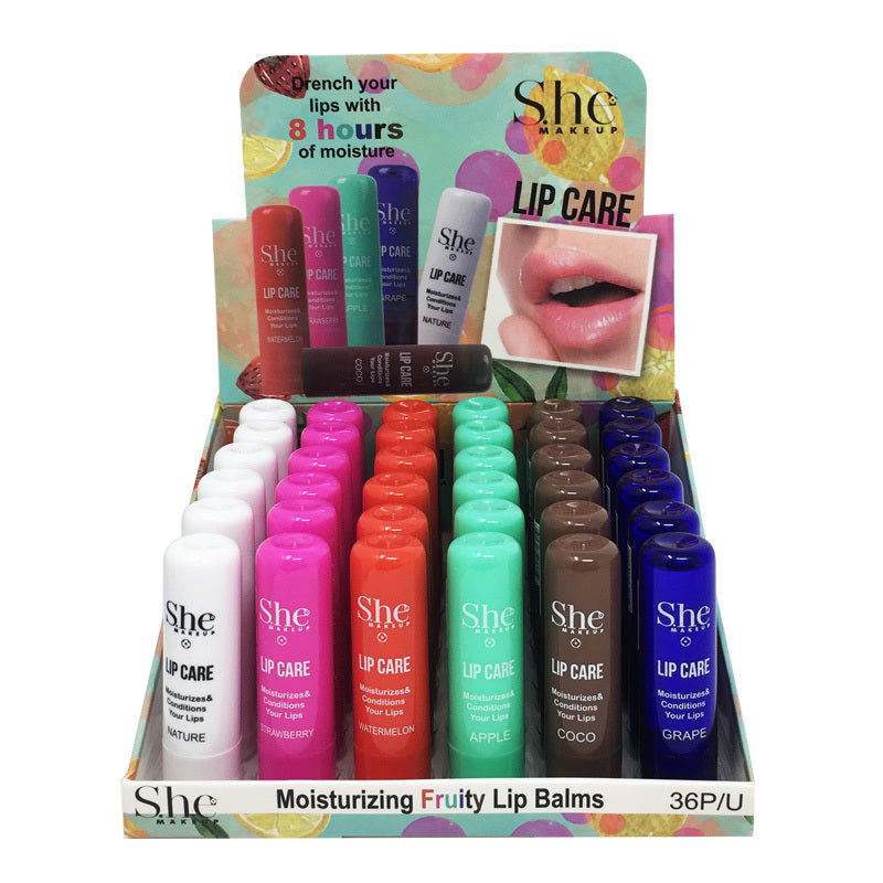 Moisturizing Fruity Lip Balms (36 units) – MyWholesaleFashion.com