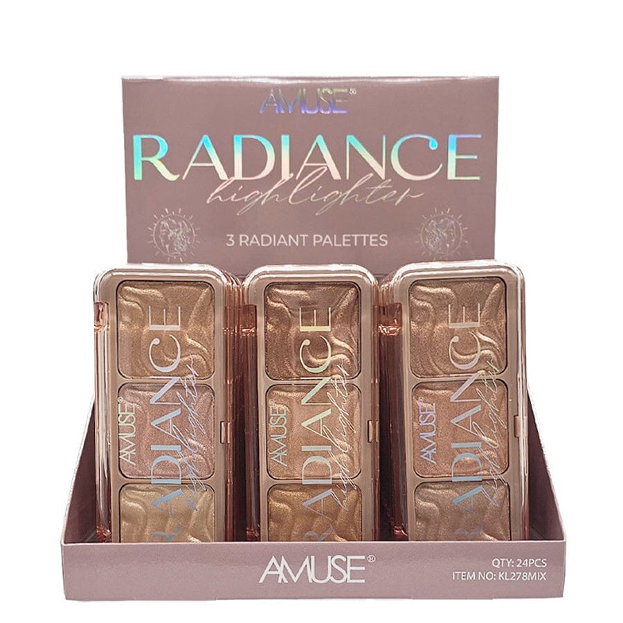 Radiance Highlighter Palette (24 units) – MyWholesaleFashion.com