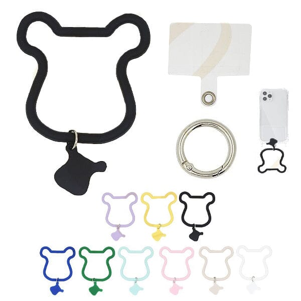 Silicone Loop Phone Lanyard 1344R9 (12 units) – MyWholesaleFashion.com